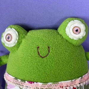 Archie Stuffed Frog Doll With Groovy Shorts - Etsy