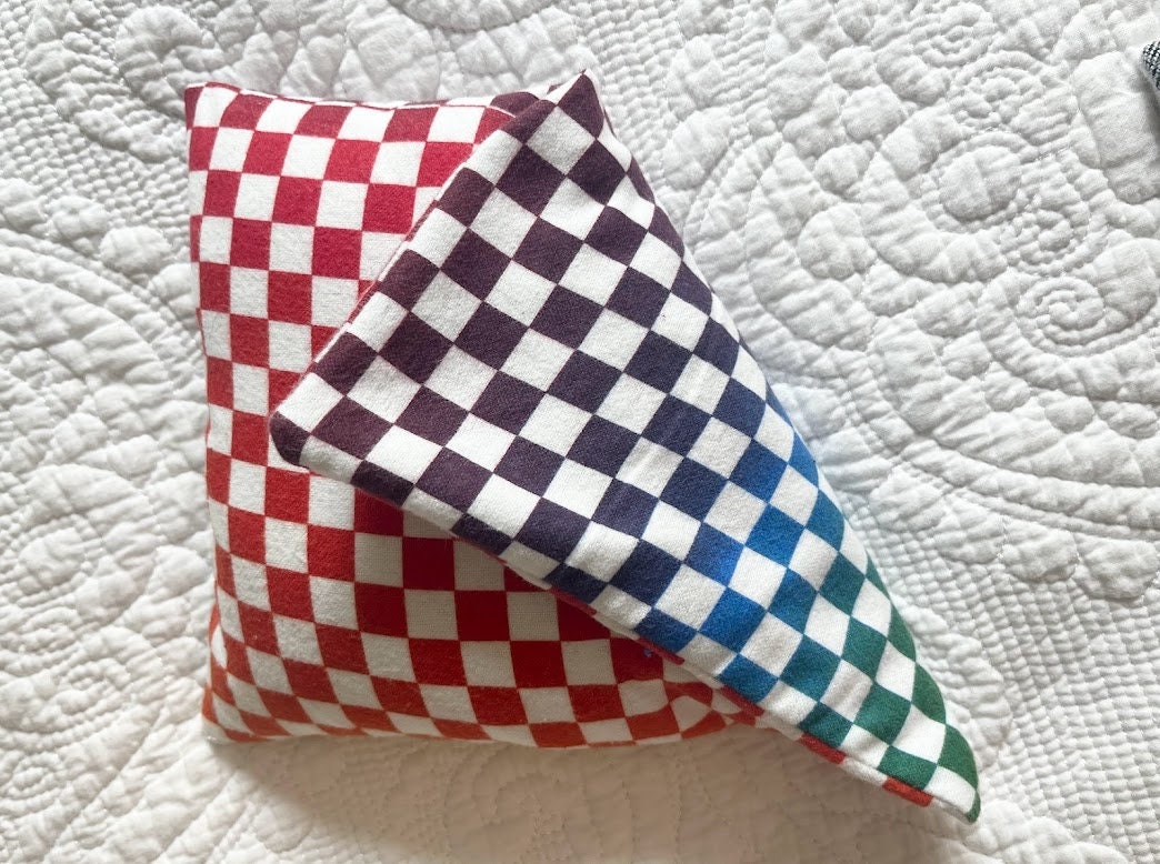 Microwavable Rice Bags Plaids - Etsy