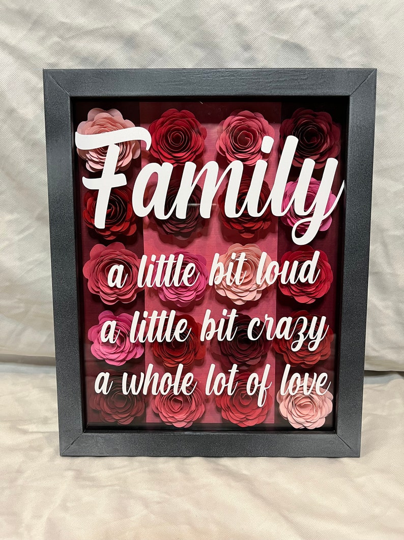 Folded Flower Shadow Boxes - Etsy