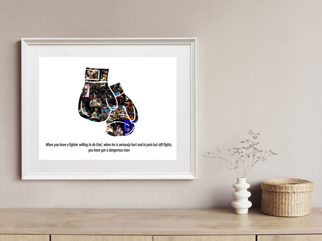 Boxing Photo Collage, Gift for Boxer, Boxing Gifts, Boxing Poster ...