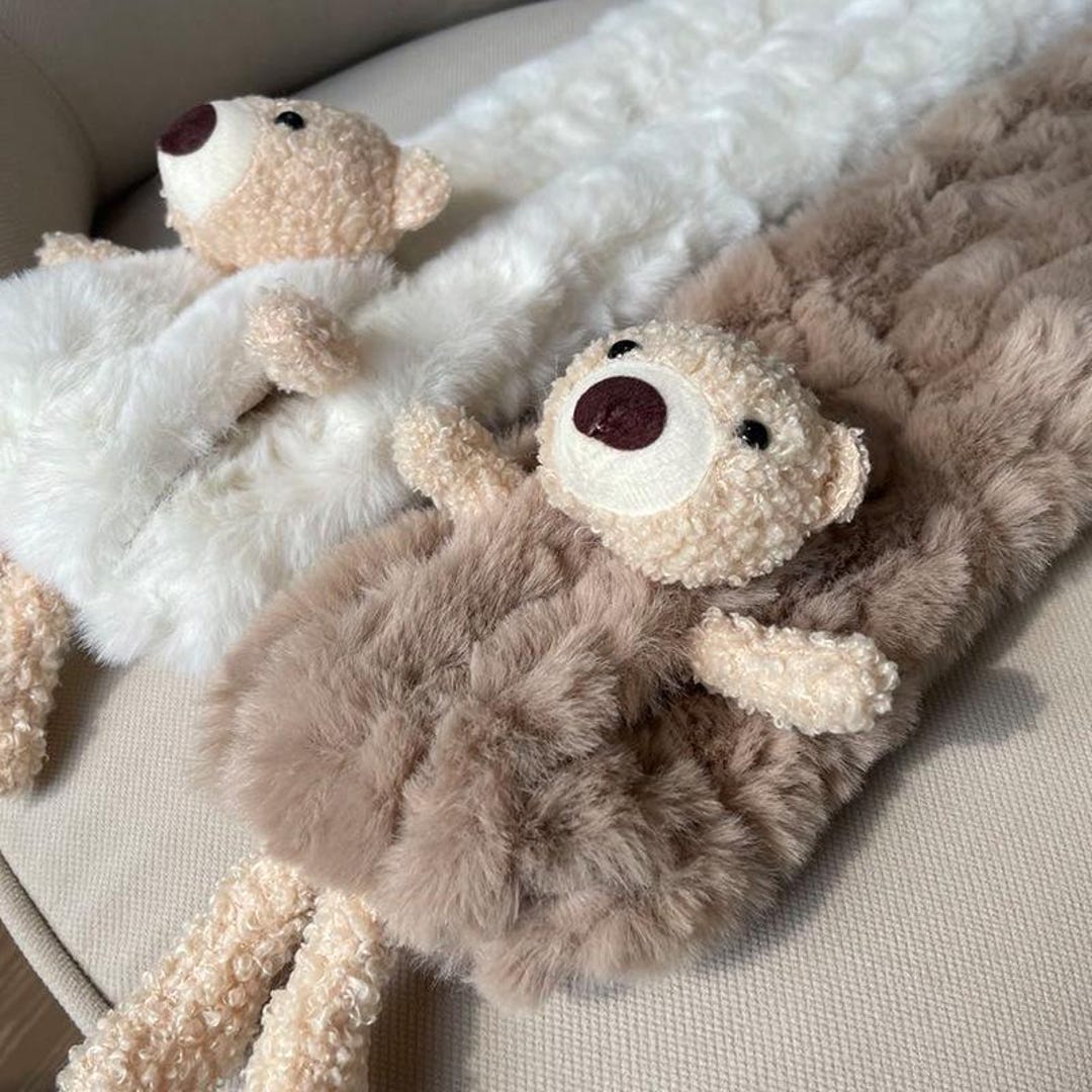 Winter Kids Warm Soft Scarf, Baby Animal Muffler Scarf Loop Cuddly ...