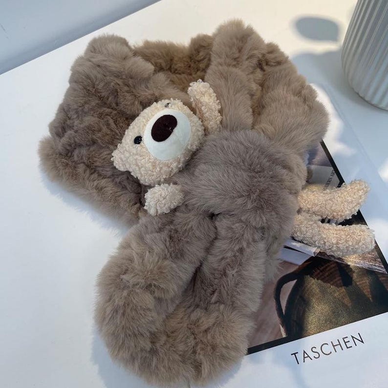 Winter Kids Warm Soft Scarf, Baby Animal Muffler Scarf Loop Cuddly ...