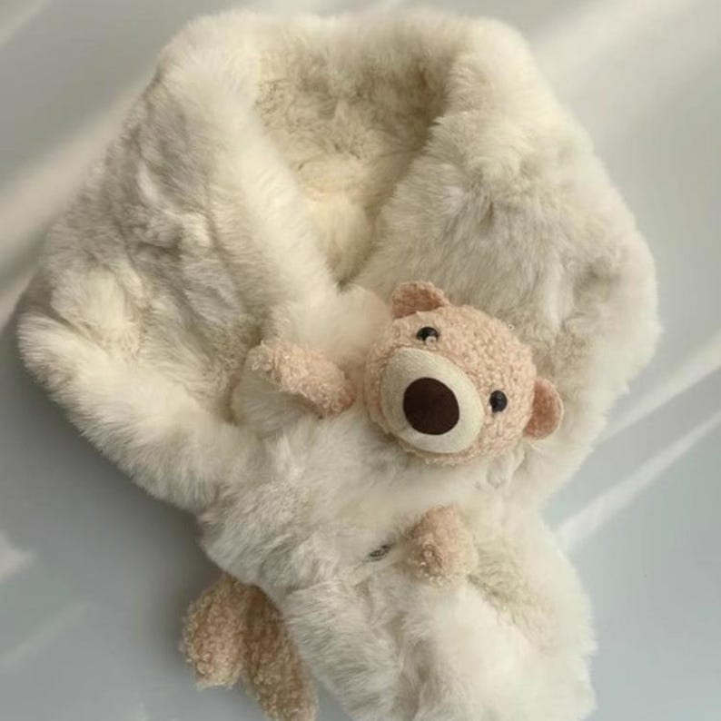 Winter Kids Warm Soft Scarf, Baby Animal Muffler Scarf Loop Cuddly ...