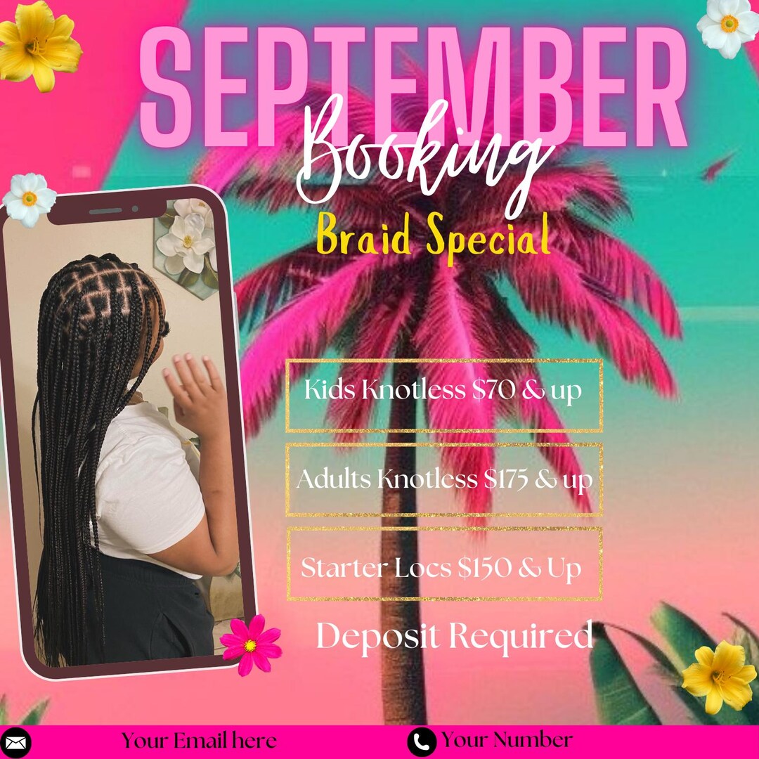 September Flyers - Etsy
