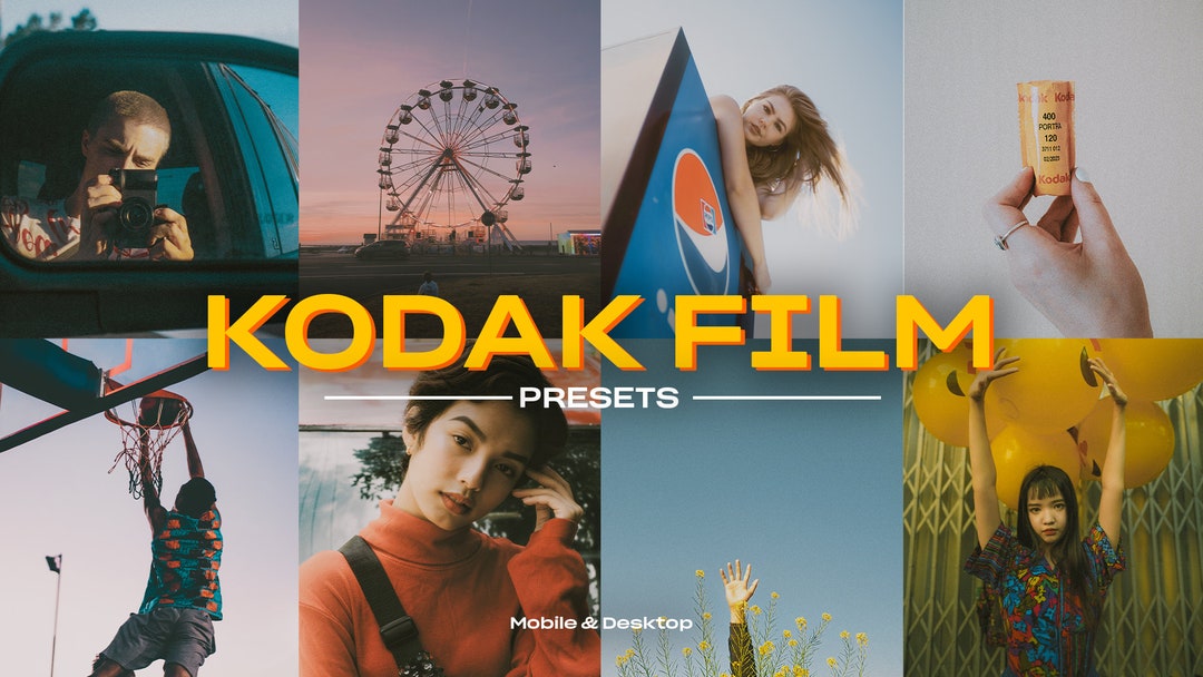 10 KODAK PORTRA Film Desktop & Mobile LIGHTROOM Presets | Vintage ...