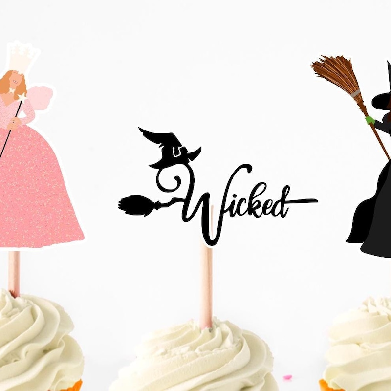 Wicked Musical Cake Topper - Etsy