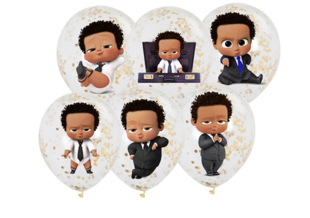 Baby Boss Boy Balloon Stickers - Etsy
