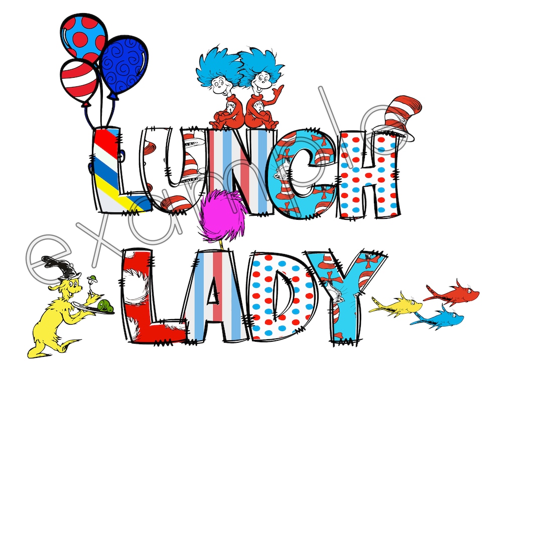 Lunch Lady PNG - Etsy