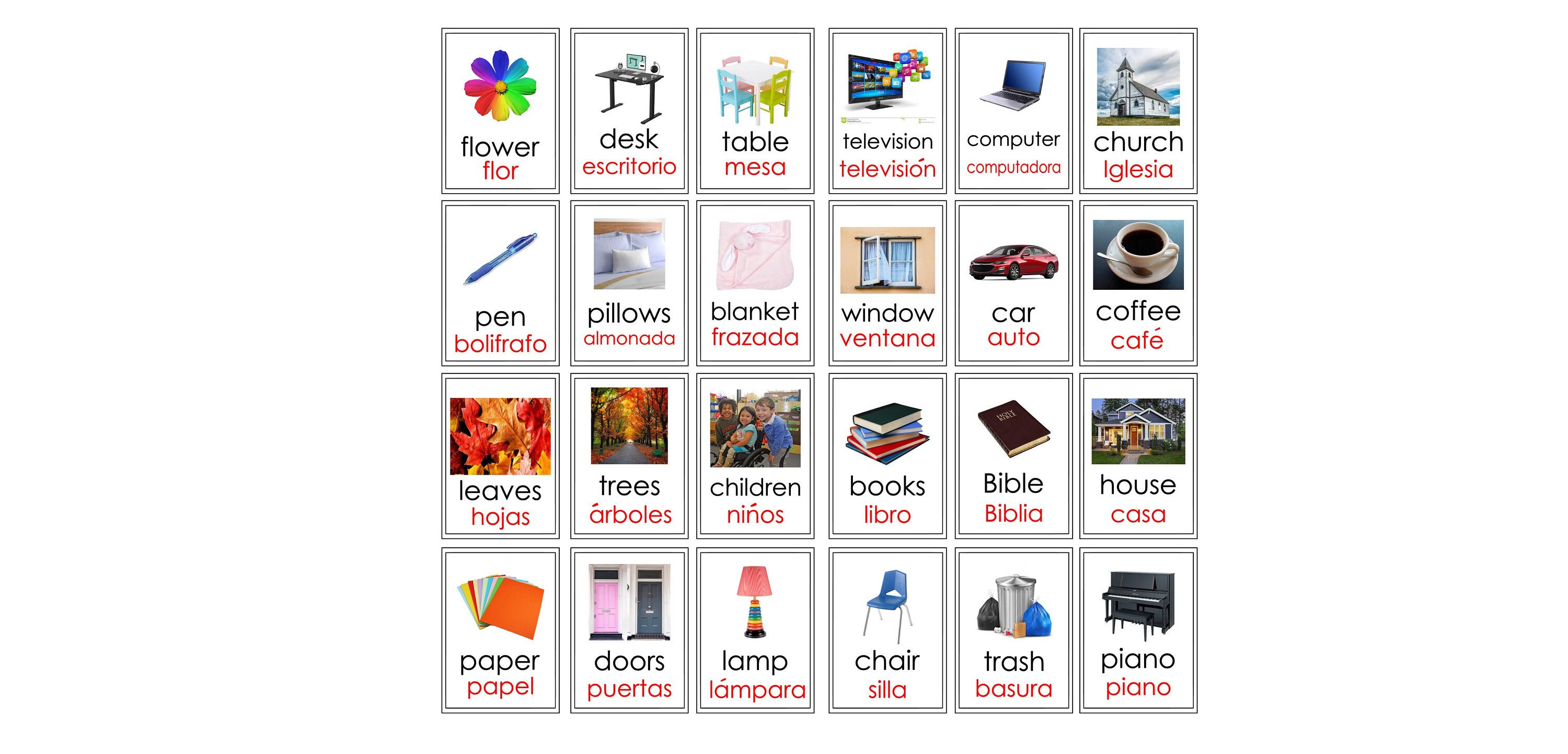 48 Sight Words/english and Spanish/downloadable/teacher Resources/real ...