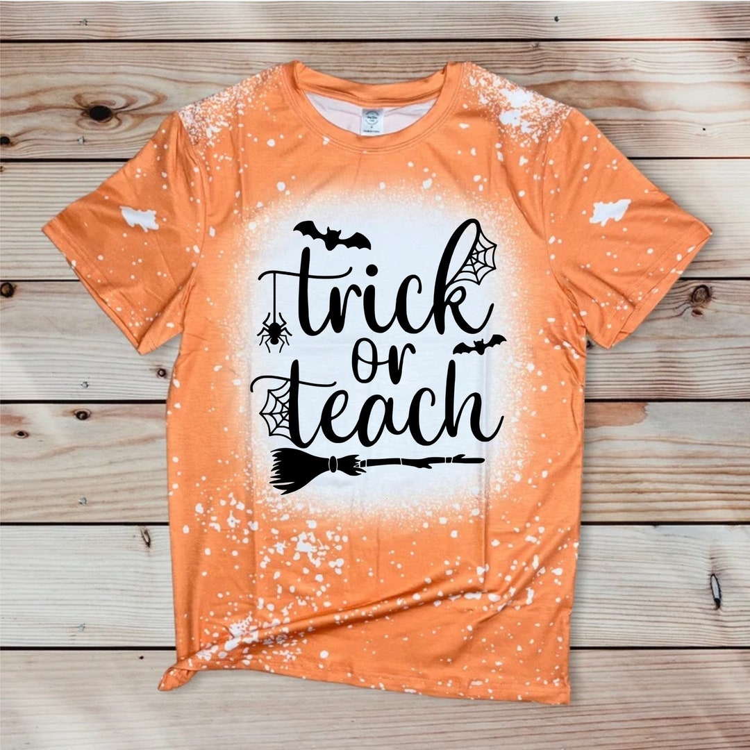 Trick or Teach Svg Png Jpg - Etsy