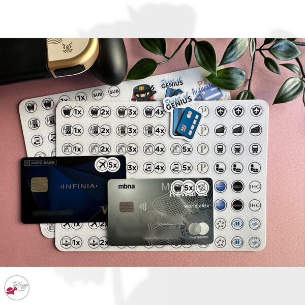 Card Stickers - Etsy