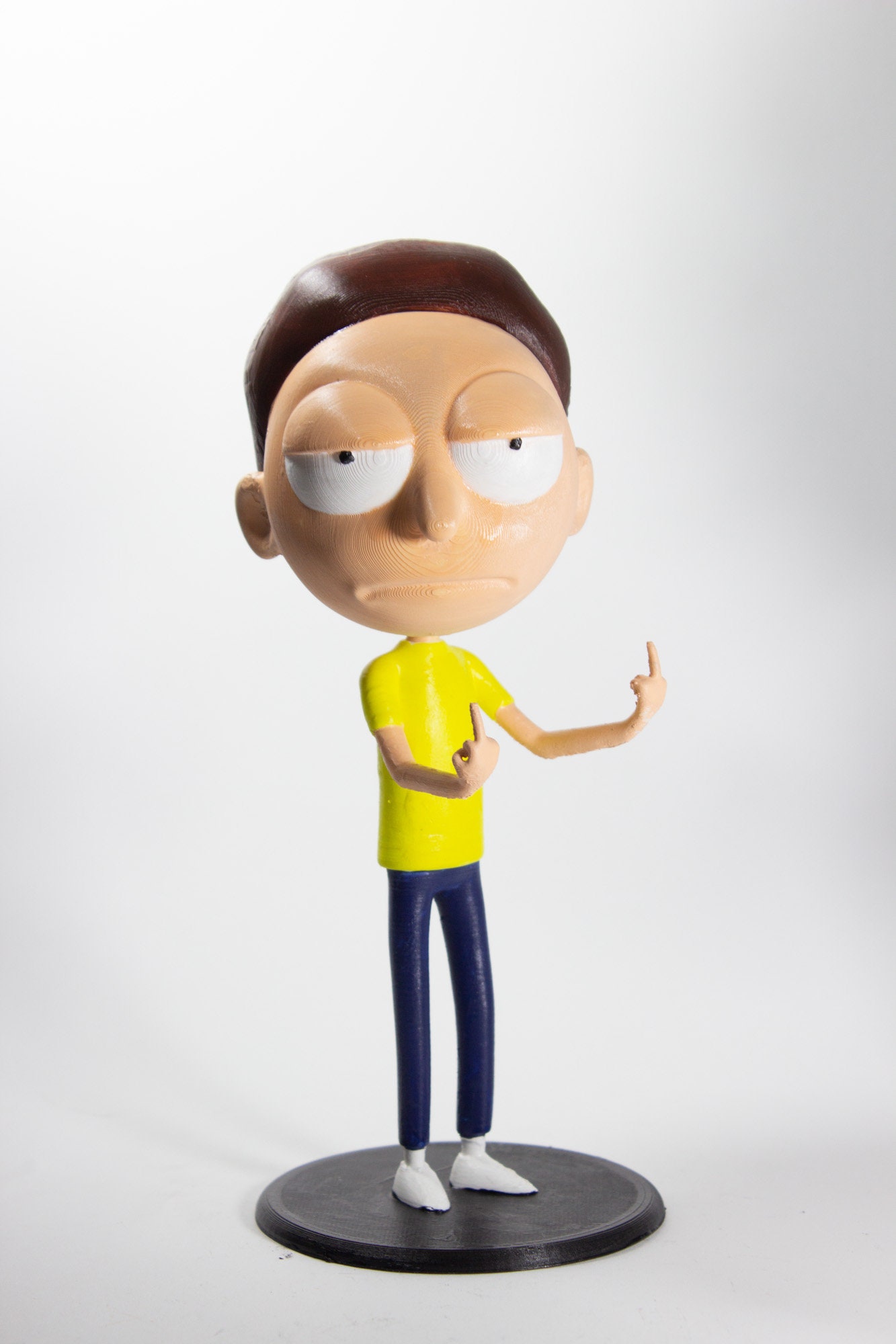 Rick and Morty Figure Set Rick 23 Cm & Morty 19 Cm / Rick 9 Morty 7.4 ...