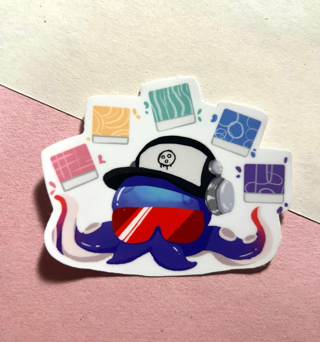 Splatoon 3 Dedf1sh Side Order Vinyl Sticker - Etsy