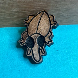 Laser Cut Wooden Critter Pin Weevil, Spider, Isopod, Gecko, Snake, and ...