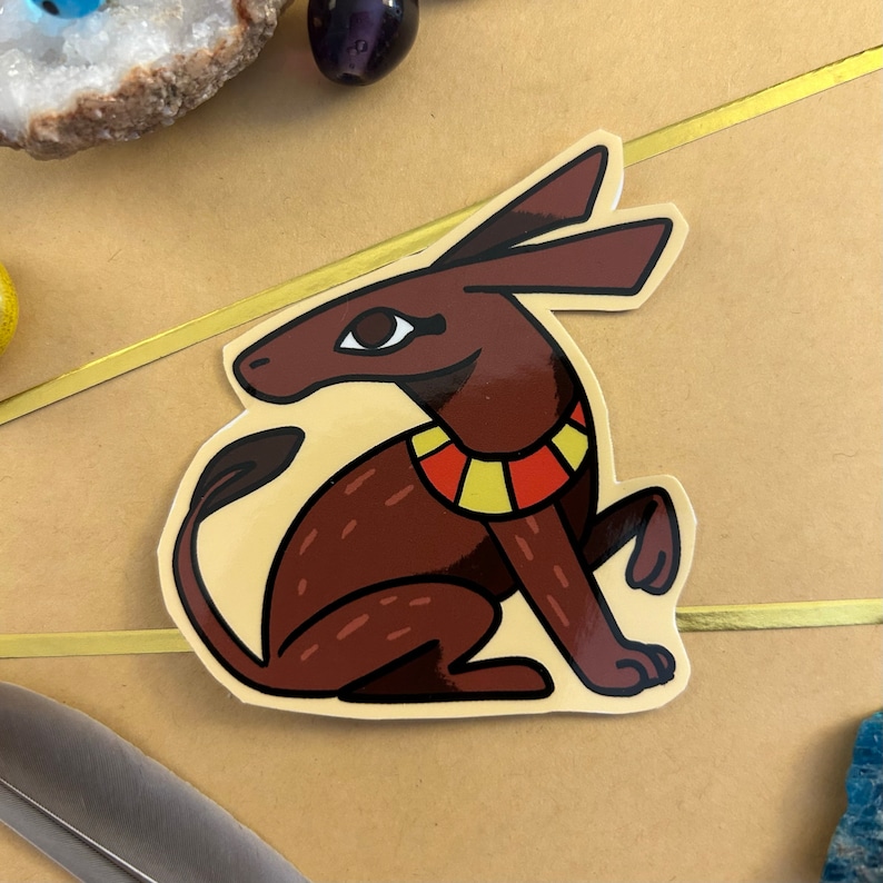 Ancient Egyptian Animal God Netjeru Vinyl Stickers Horus Thoth Baast ...