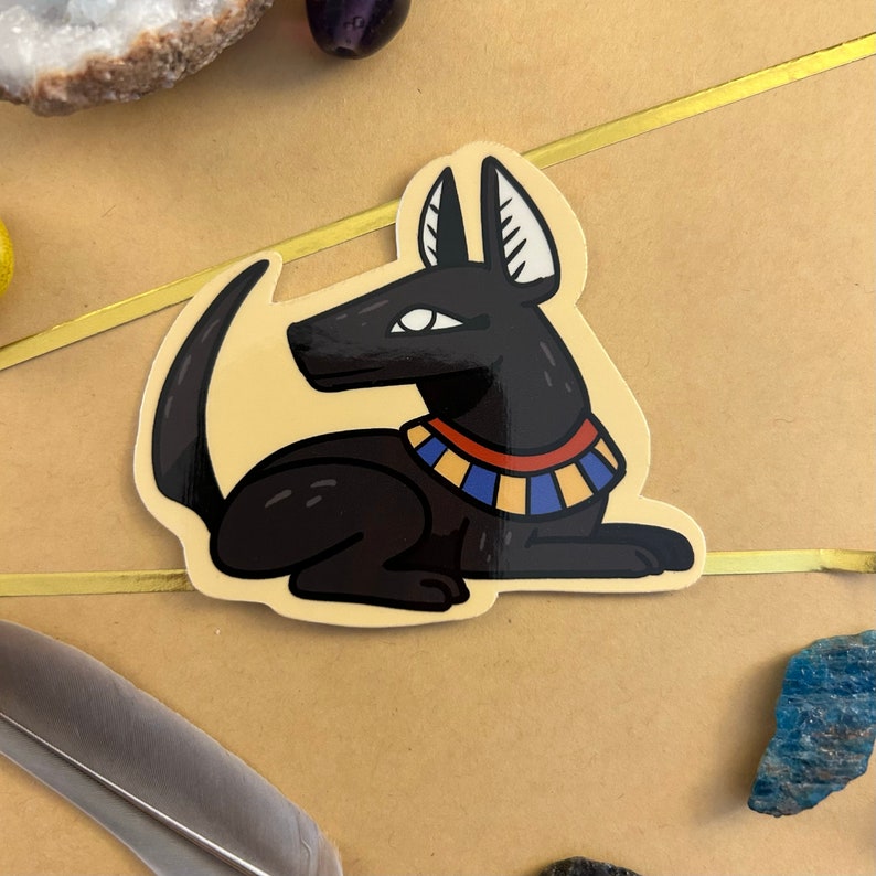 Ancient Egyptian Animal God Netjeru Vinyl Stickers Horus Thoth Baast ...