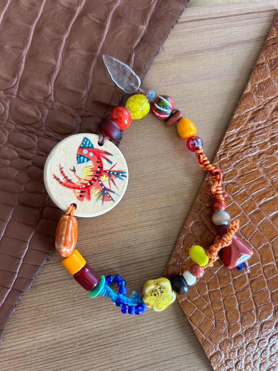 Avatar the Way of Water Toruk Great Leonopterex Beaded Bracelet OOAK - Etsy