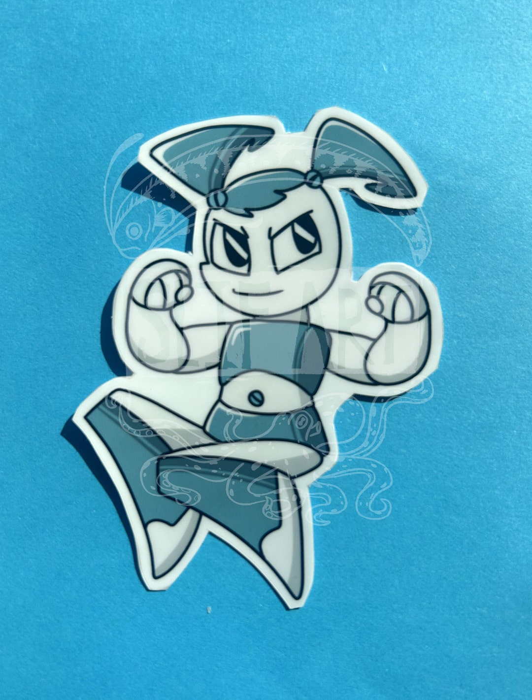 Jenny XJ9 Vinyl Sticker: My Life as a Teenage Robot Decal - Etsy