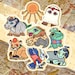 Ancient Egyptian Deity Netjeru Vinyl Stickers Tawret Ammit Aten Sekhmet ...