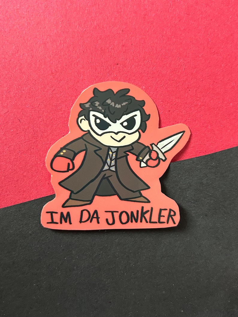 Persona 5 Joker Meme Sticker - Etsy
