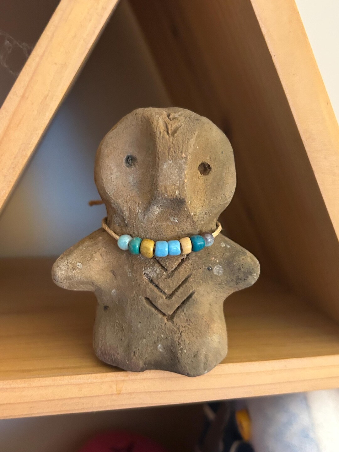 Handmade Clay Pit Fired Figurine, Inspired by Neolithic Art - Etsy