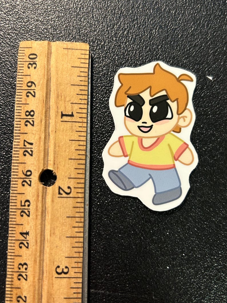Scott Pilgrim Takes off Inspired Mystery Vinyl Sticker Pack - Etsy