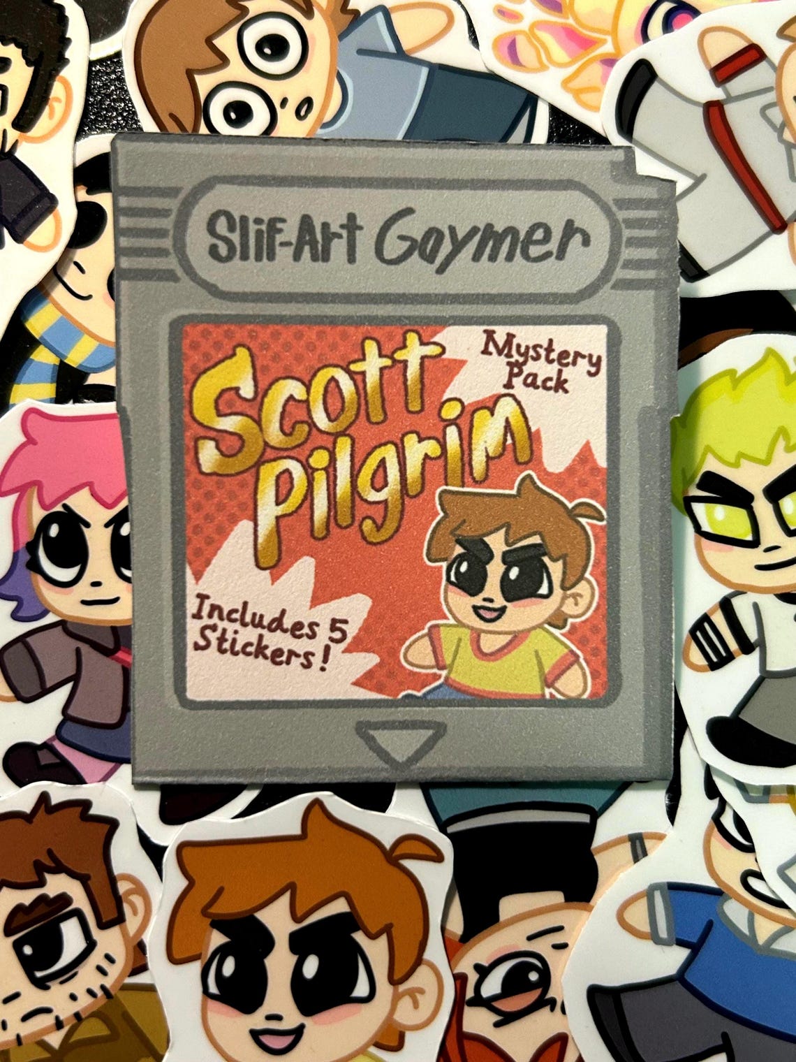 Scott Pilgrim Takes off Inspired Mystery Vinyl Sticker Pack - Etsy