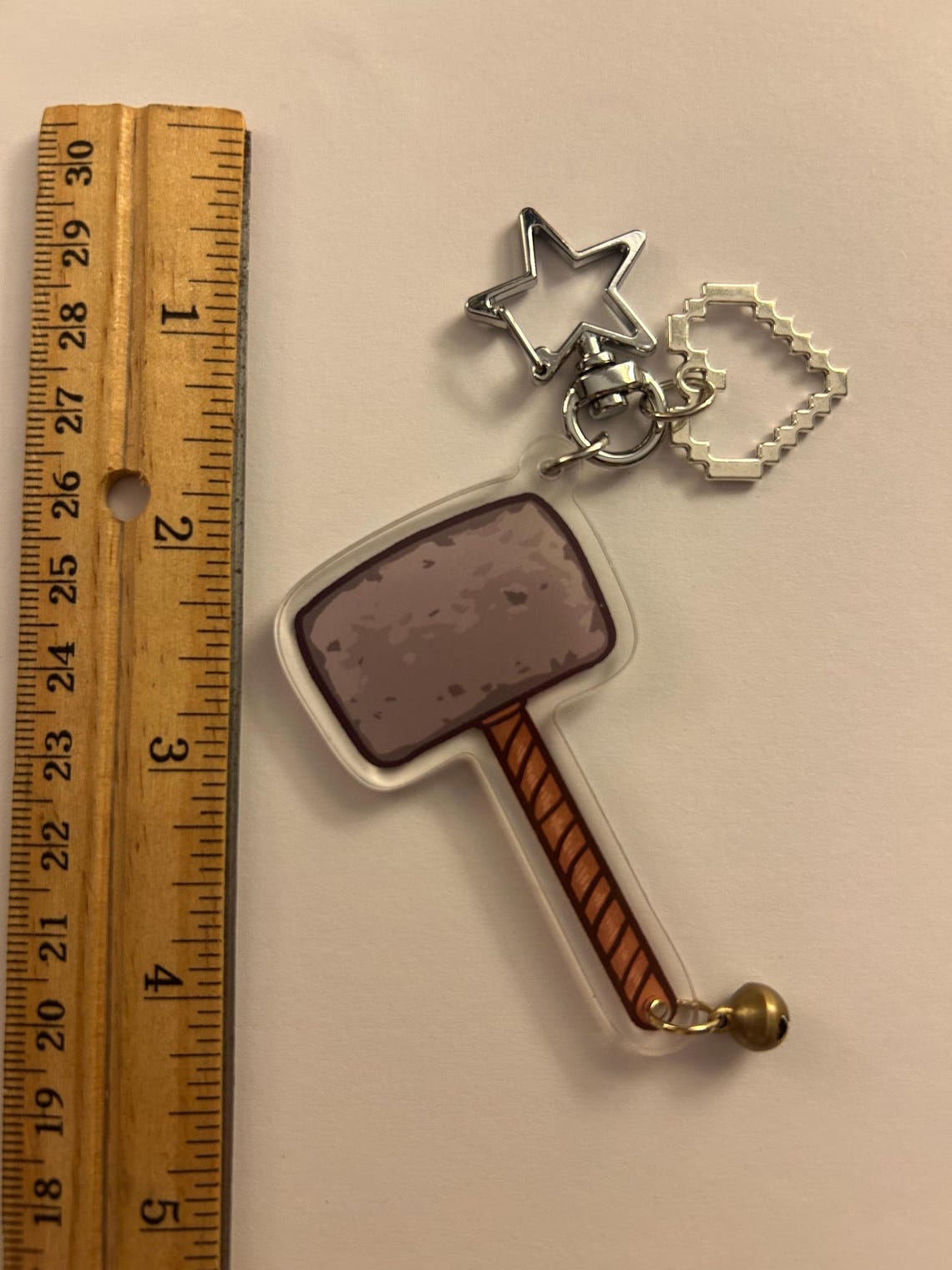 Scott Pilgrim Ramona Flowers Hammer Acrylic Charm Keychain - Etsy