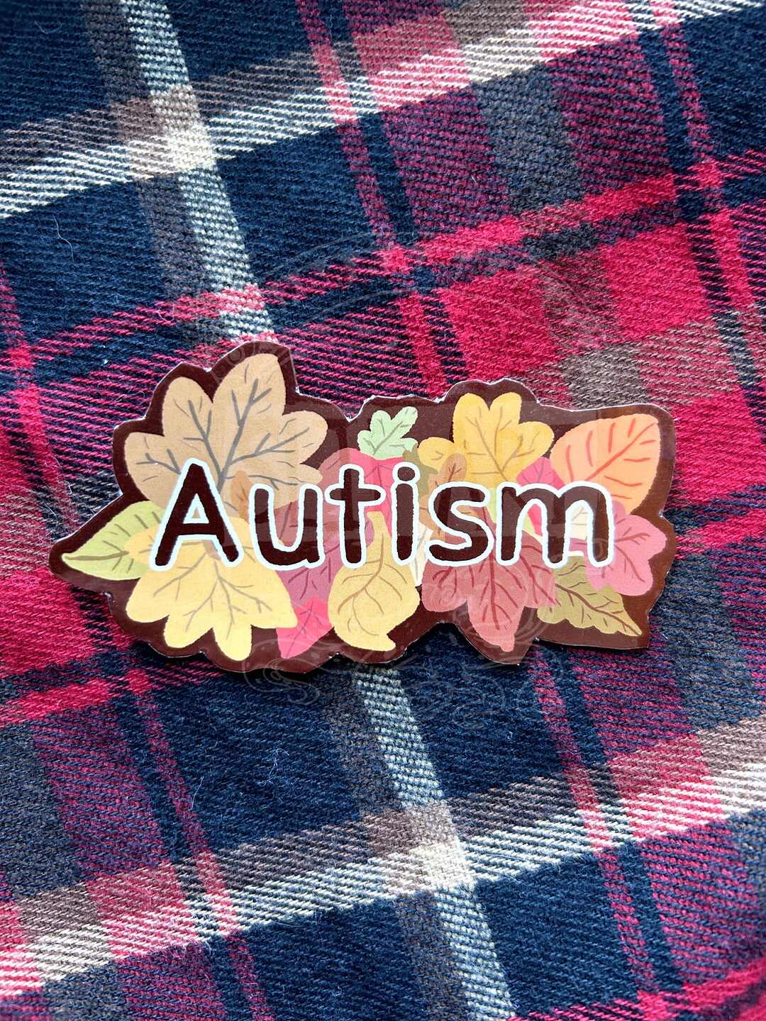 Autism Autumn Fall Vinyl Sticker - Etsy