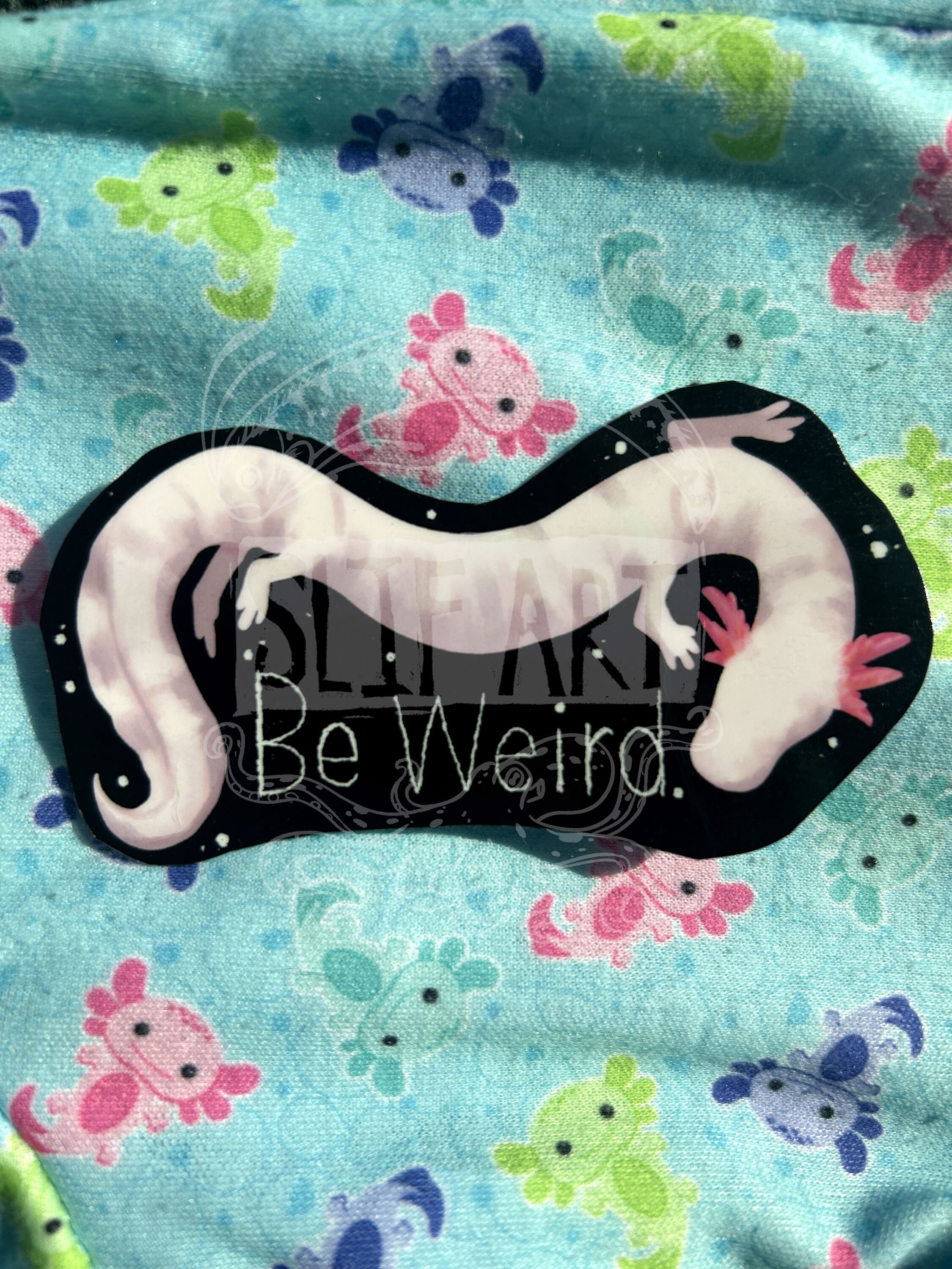 Be Weird Olm Axolotl Fish Biology Deep Sea Creature Goth - Etsy