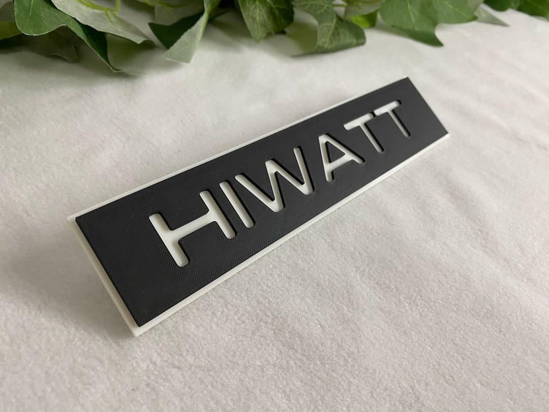HIWATT Amplifier Badge - Etsy