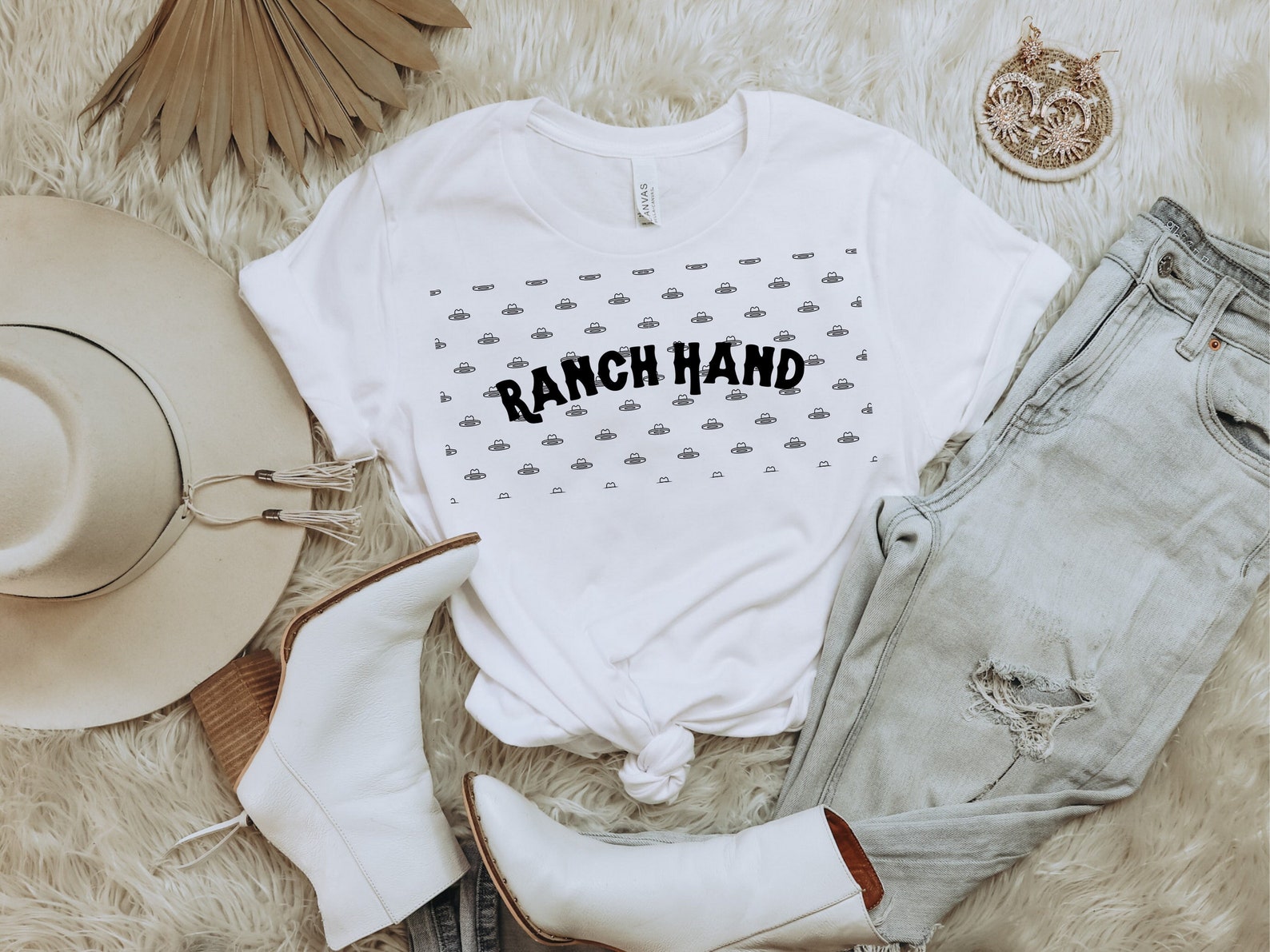 Ranch Hand Tee Svg, Western SVG, Rodeo Svg, Cowgirl Svg, Western Png ...