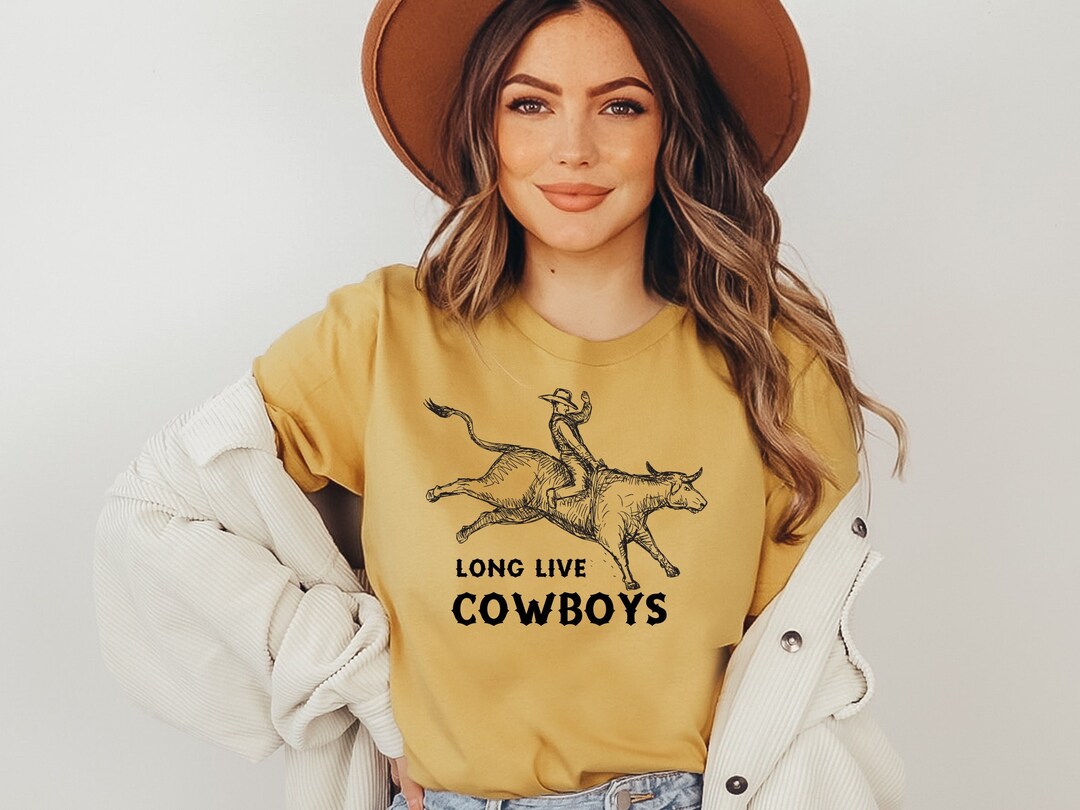 Cowboy Tee Svg Western SVG Rodeo Svg Cowgirl Svg Western - Etsy