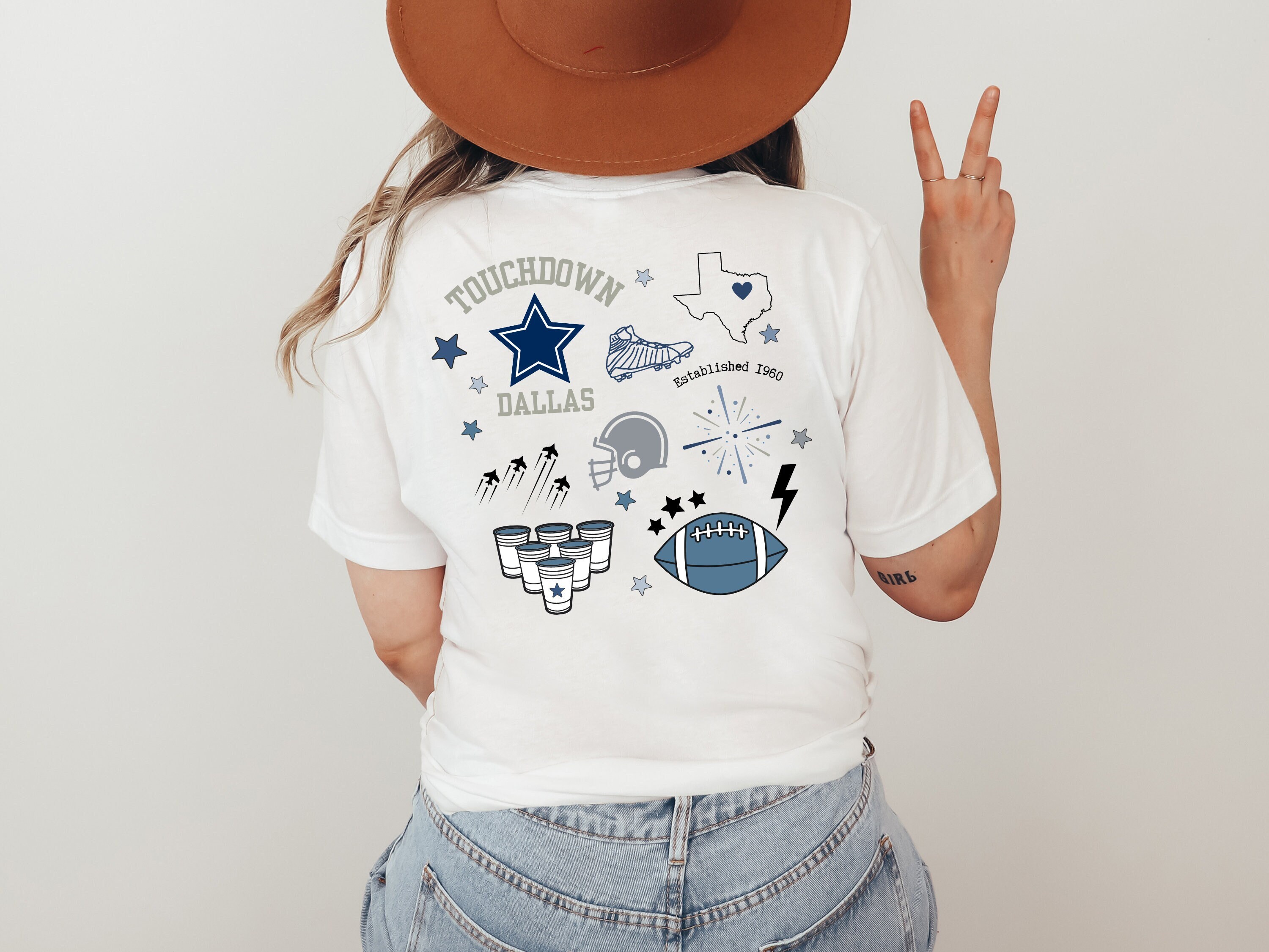 Dallas Svg Png Dallas Football Svg Dallas Football Tee - Etsy