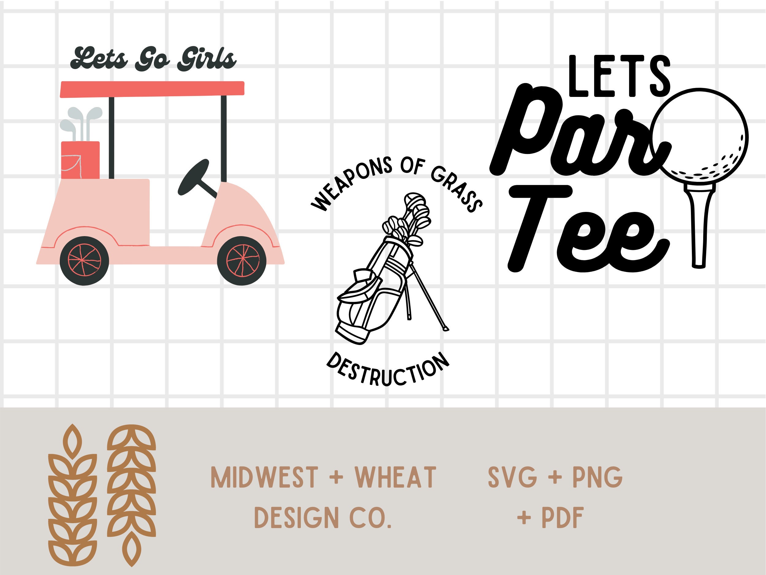 Golf Png Svg Bundle, Golf Funny Svg Png, Golf Tee Sublimation Cut File ...