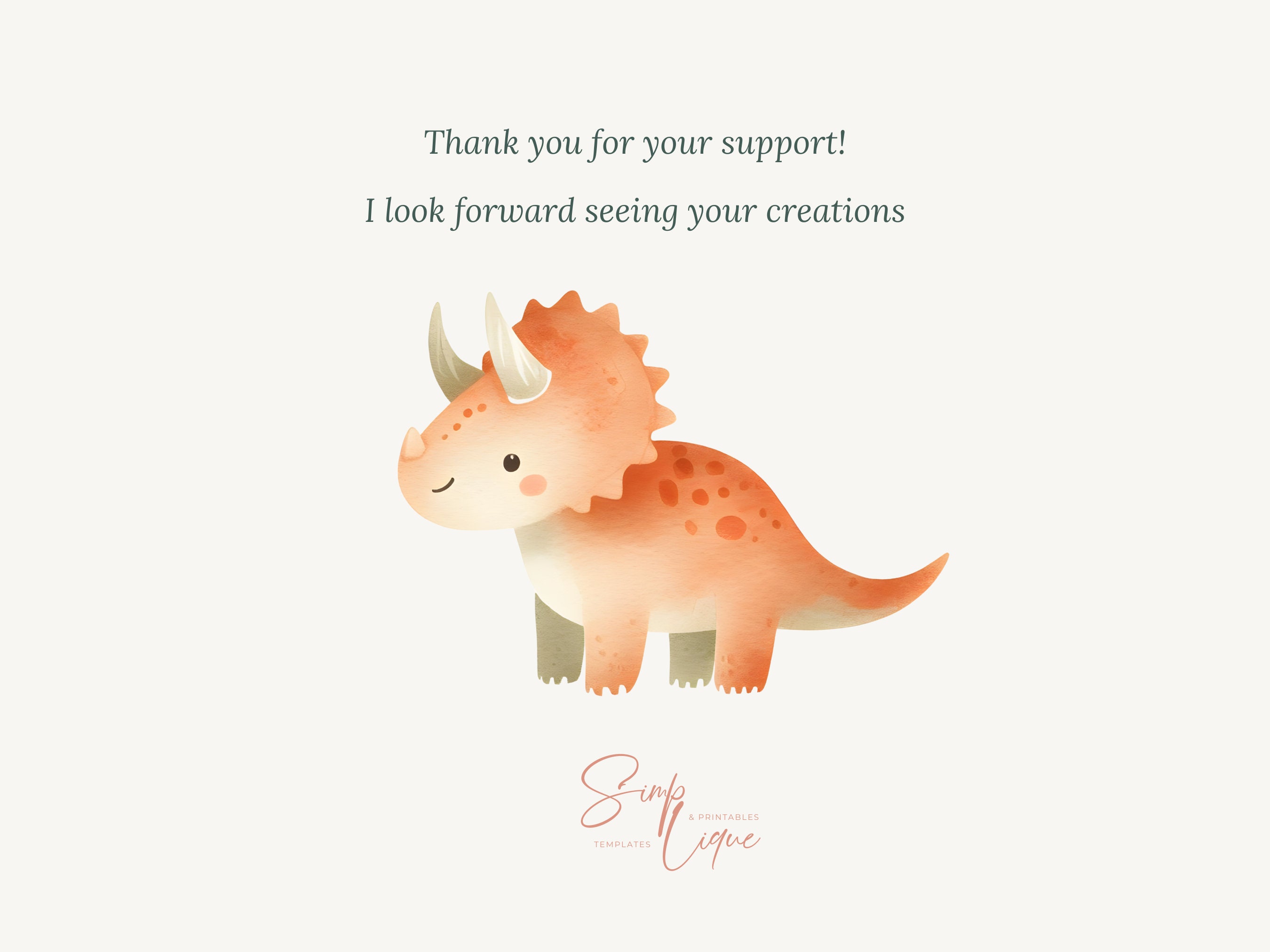 Cute Dino Watercolor Clipart Boys T-rex Nursery Decor Clip Art Dinosaur ...