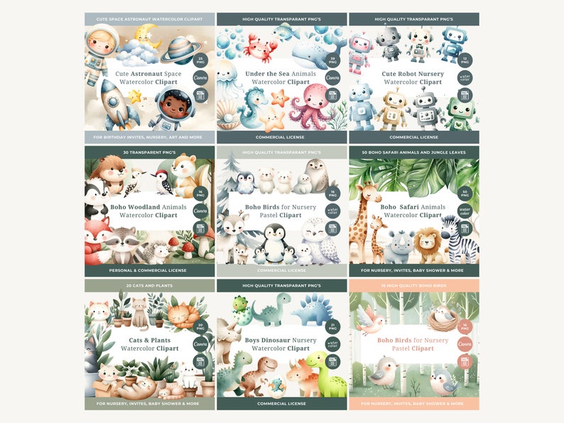 Entire Store Whole Shop Clipart Bundle Unlimited Lifetime Access ...