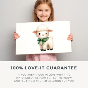 Saint Patricks Farm Animal Clipart Watercolor Festive St Patrick Day ...