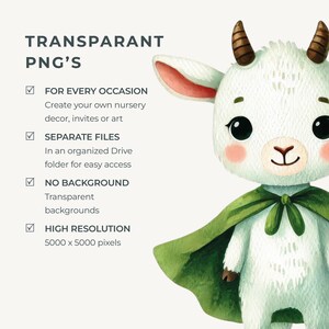 Saint Patricks Farm Animal Clipart Watercolor Festive St Patrick Day ...