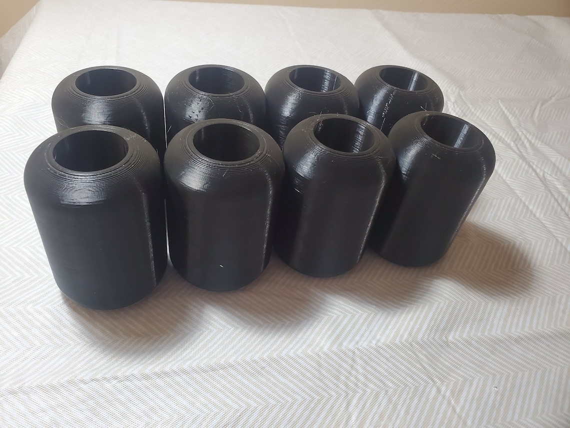 White Curtain Spacer 3.6in Long for Large Diameter Rod, 8 Pieces - Etsy