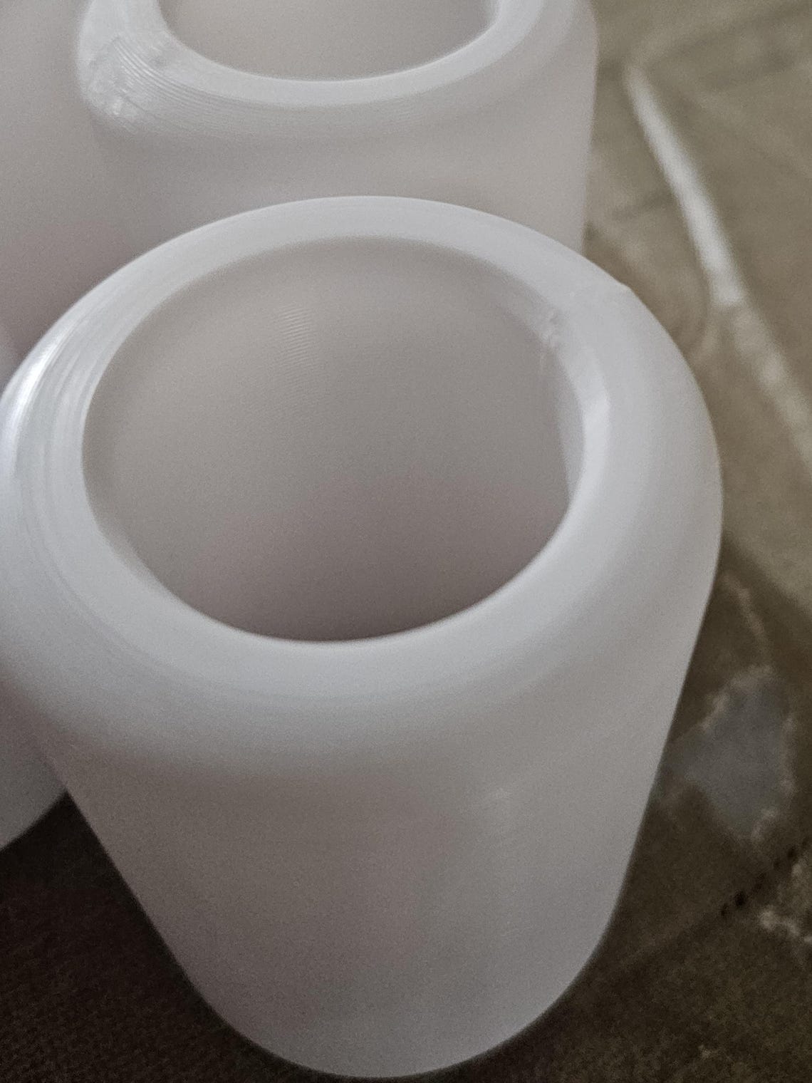 NEW! White Curtain Spacer 3.25in Long, 1.3 Inch Inner Diameter per ...