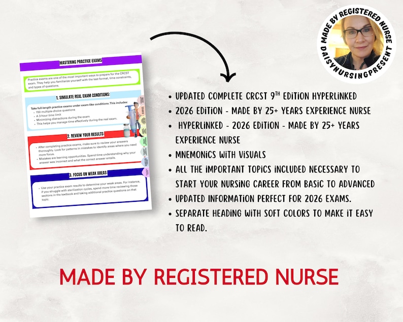CRCST Study Guide 2026, Flashcards, Sterile Processing Technician Exam ...