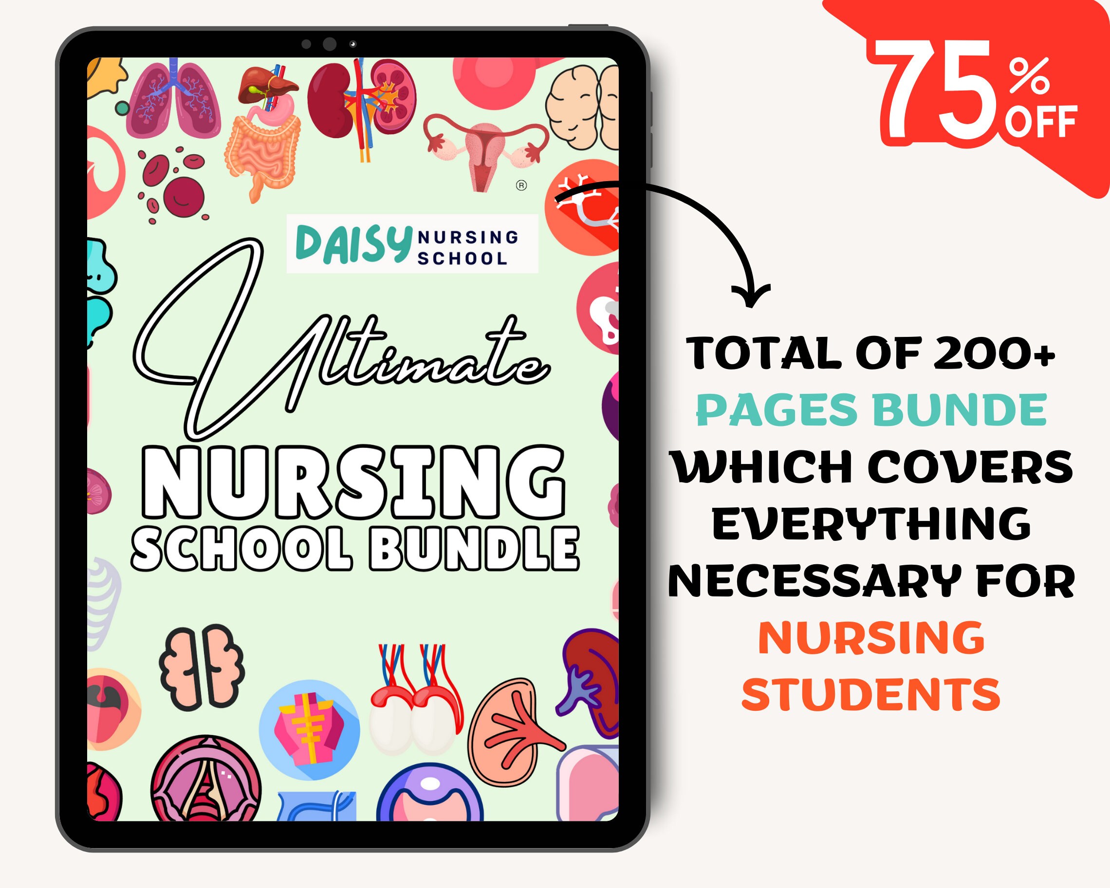 Ultimate Nursing School Notes, Nursing Notes, Nursing Bundle, Nursing ...