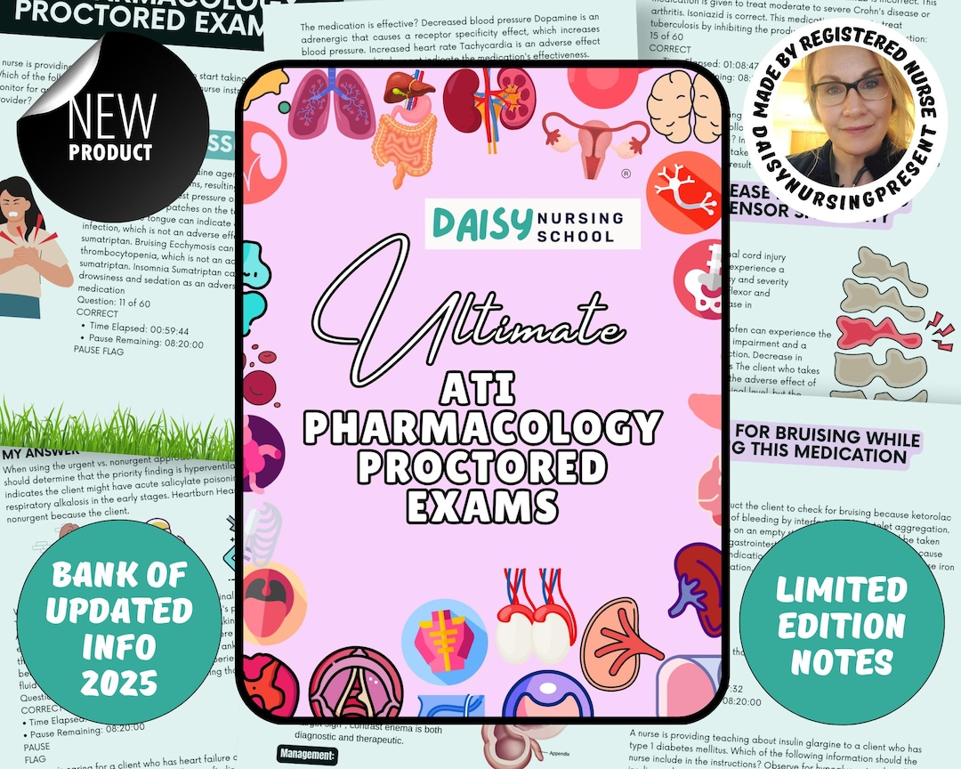 ATI RN Pharmacology Exam Study Guide (digital Download) - Etsy