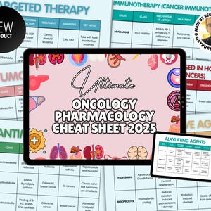 Cancer Pharmacology, Oncology Cheat Sheet, Nurse Notes, Nursing Study ...