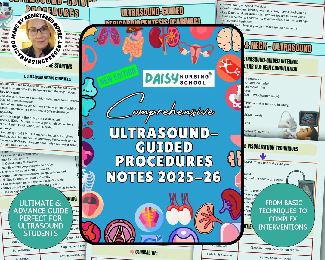 Ultrasound Study Guide 2025: Sonography Exam Prep (digital Download) - Etsy