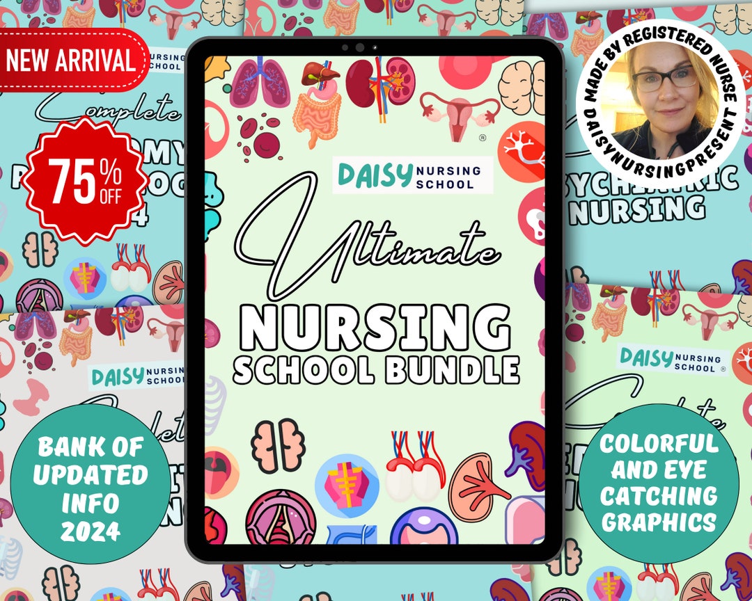 Ultimate Nursing School Notes, Nursing Notes, Nursing Bundle, Nursing ...