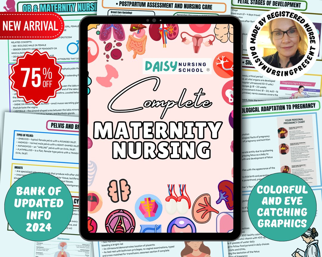 OB Maternity Nursing Notes: Study Guide Bundle (digital Download) - Etsy