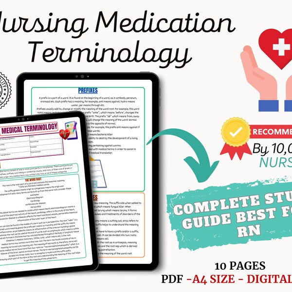 Medical Assistant Study Guide - Etsy