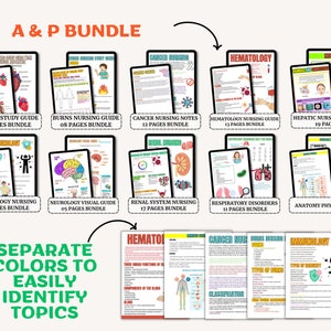 Med Surg Nursing Study Guide Bundle With Flashcards (digital Download ...